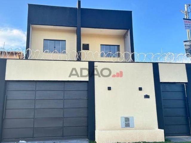 Sobrado 3 quartos + office, no Jardim Maria Inês a 5 minutos do Burití Shopping Casa de Rua com 4 Q