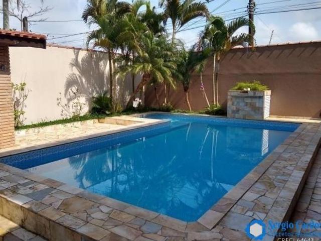 SOBRADO 3 QUARTOS SUÍTE PISCINA E CHURRASQUEIRA 300 M MAR ITANHAÉM SP