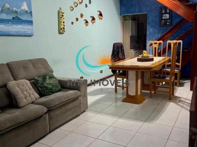 sobrado 4 dormitórios, sendo 1 suíte, 300 m da praia de Vista Linda