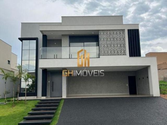 Sobrado 4 quartos, alto padrão em Rio Verde GO, área do terreno de 464,87m2 e área construída d