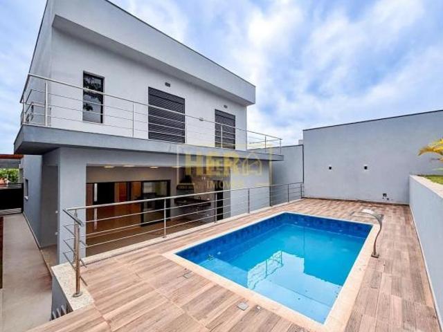 Sobrado 4 quartos com piscina Residencial Pecan em Itupeva