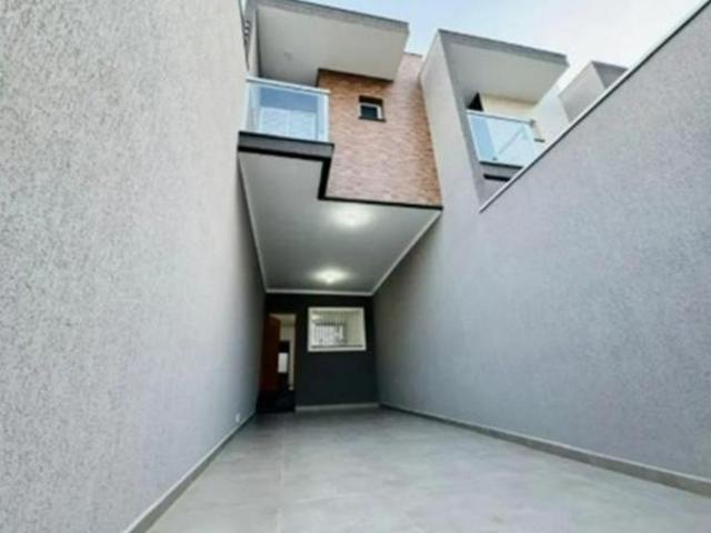 Sobrados 3 quartos, suíte, 2 vagas Jardim Record, NOVO
