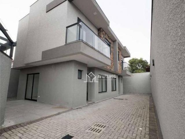 Sobrados com 3 dormitórios à venda, 99 m² a partir de R$ 630.000 Alto Boqueirão Curitiba/PR