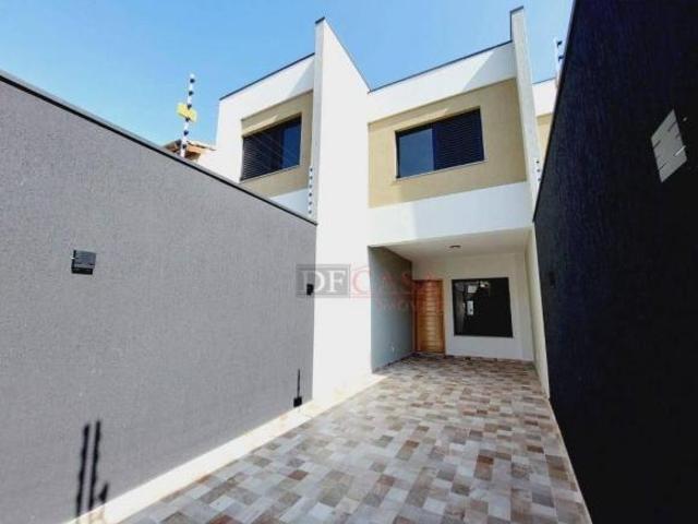 Sobrados Novos à Venda Próximo ao Metrô 3 dormitórios 1 Suíte, 2 Vagas de Garagem 105m² Cidade