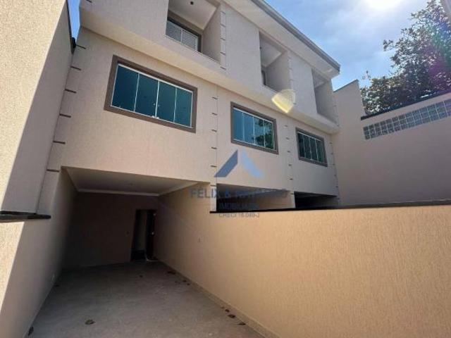 Sobrados Novos com 2 suítes e 2 vagas à venda, 101 m² por R$ 650.000 Vila Rica São Paulo/SP