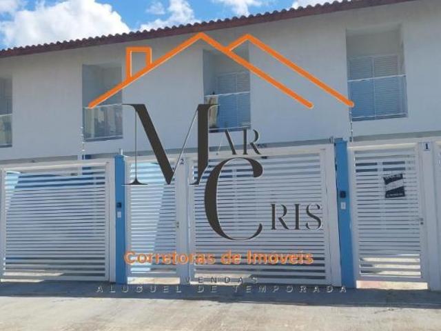 SOBRADOS NOVOS EM CONDOMINIO FECHADO A 200m da ORLA da MASSAGUAÇU CARAGUATATUBA