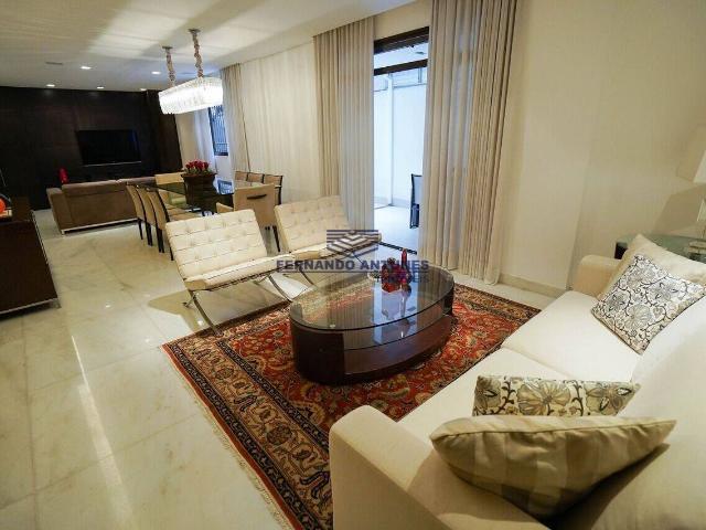 Sobre apartamento garden com 253 m² para alugar ou à venda em Belo Horizonte MG