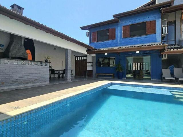 Sobre casa com 200 m² para alugar ou à venda em Bertioga SP