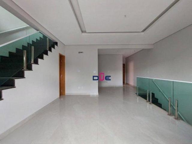 Sobreposta alta duplex com 3 suítes e lazer completo no Boqueirão, Santos