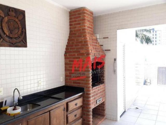 Sobreposta alta duplex, com piscina e 4 suítes, 240 m² Pompéia Santos/SP
