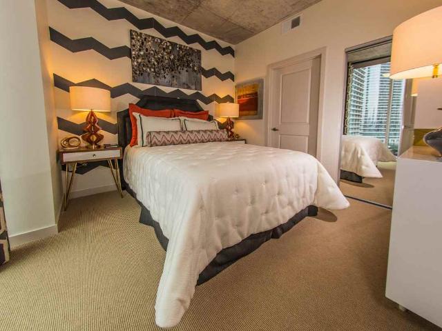 SoDo Houston North Tower 1 Bedroom Apartment for Rent at 1625 Main St, Houston, TX 77002 Downtown Houston