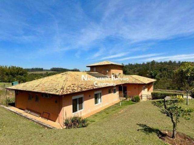 Sofisticação e Natureza em Sousas Chácara 20.000m², 4 Suítes, Alto Padrão
