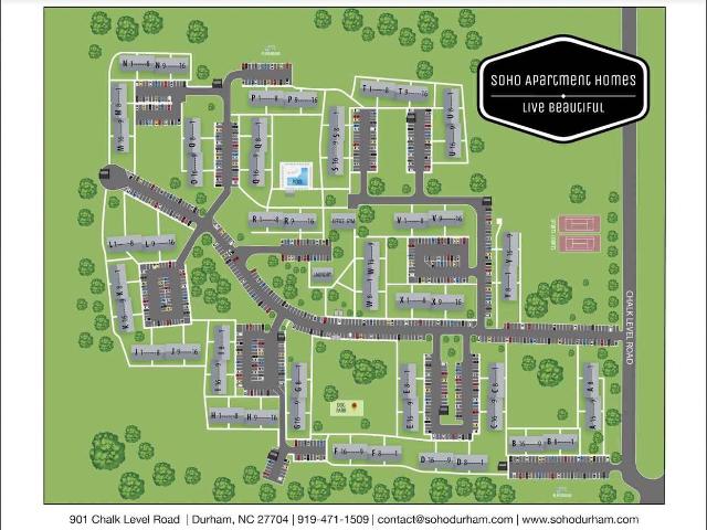 SoHo Apartments Homes 2 Bedroom Apartment for Rent at 901 Chalk Level Road, Durham, NC 27704