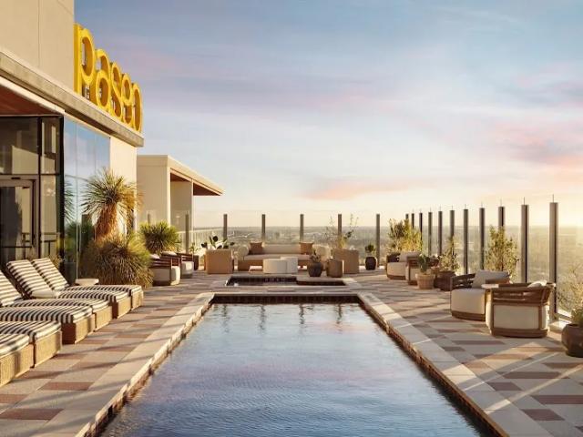 Sophisticated Urban Luxury — City Views — Pool & Fitness Center | 1BR/1BA | $6,789/mo | Rainey