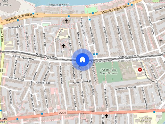 South Worple Way, Mortlake