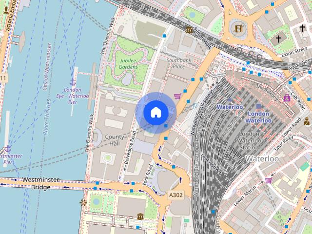 South Block, County Hall Apartments, 1A Belvedere Road, Waterloo, Westminster, London Eye, London, SE1 7PY