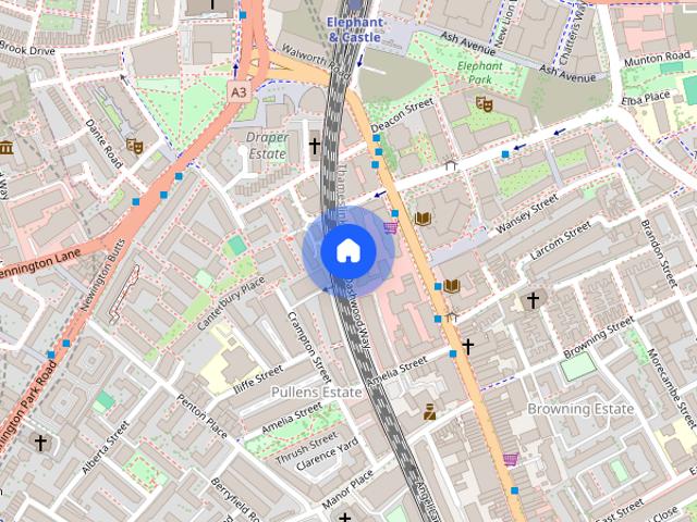 South Central East, 9 Steedman Street, Elephant & Castle, Southwark, Lambeth, London, SE17 3BA