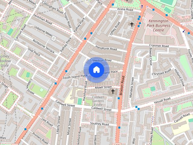 South Island Place, SW9, Oval, London, SW9