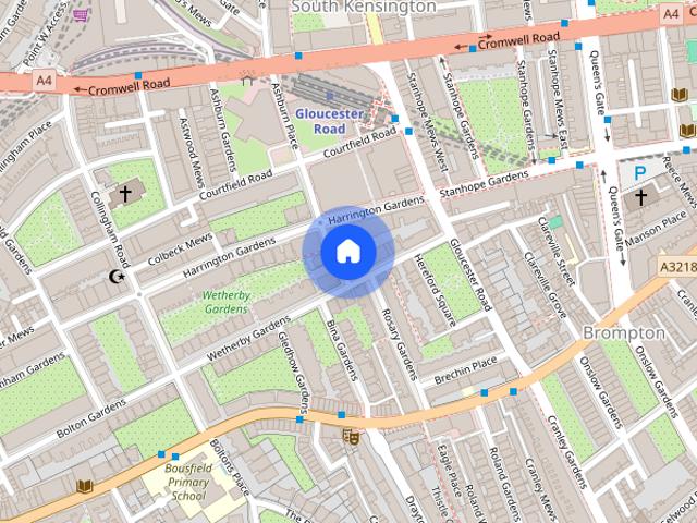 South Kensington, Gloucester Rd
