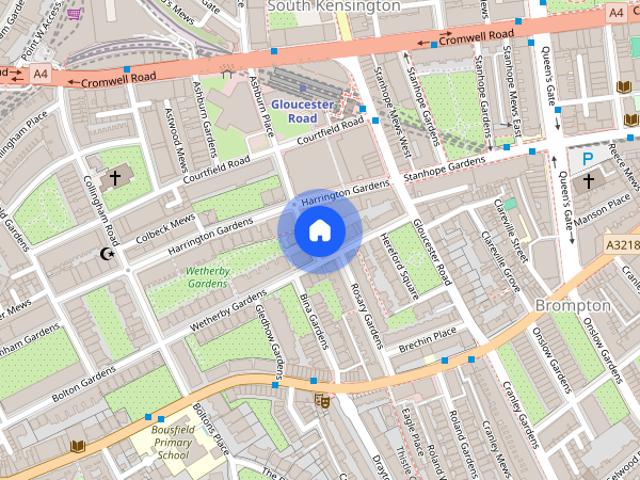 South Kensington, Gloucester Rd