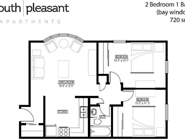 South Pleasant Apartments 2 Bedroom Apartment for Rent at 6321 6321 6329 Pleasant Ave S, Richfield, MN 55423 Southwest Richfield
