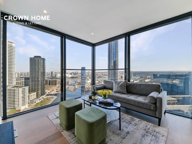 South Quay Plaza, Hampton Tower E14, 2 bed flat to rent, £4,250 pcm | PrimeLocation
