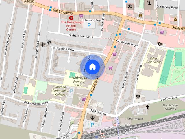 South Road, Southall, Greater London, UB1