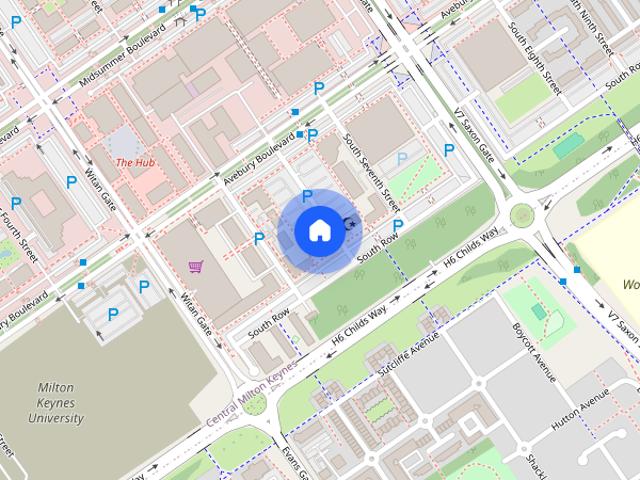South Row, Milton Keynes, Buckinghamshire, MK9
