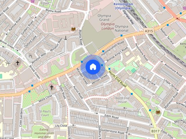 Southcombe Street, West Kensington, London, W14