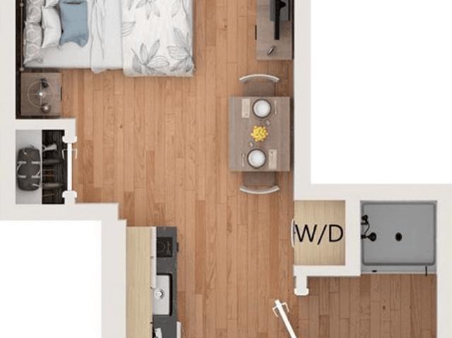 Southpaw Studio Apartment for Rent at 162 19th Ave, Seattle, WA 98122 Minor