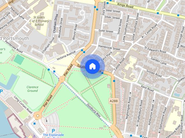 Southsea Terrace, Portsmouth, Hampshire, PO5