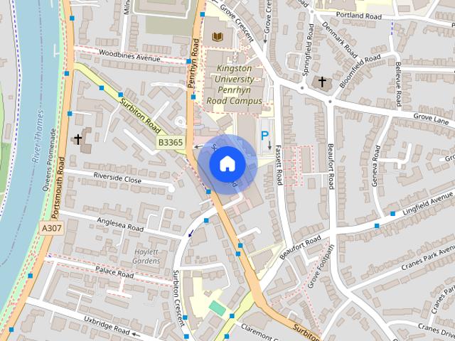 Southsea Road, Kingston Upon Thames, Surrey, KT1