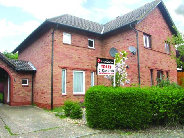 Southwick Court, Great Holm MK8 2 bed semi detached house to rent £1,345 pcm £310 pw