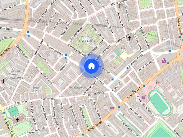 Sloane Avenue, Sloane Square, London, SW3