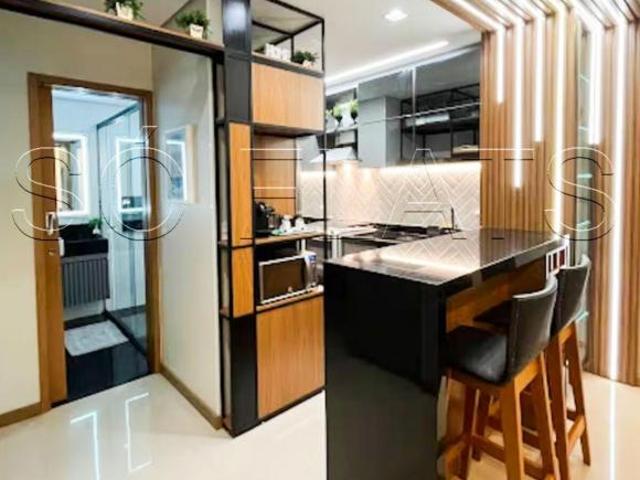 Slaviero Londrina, Flat disponível para venda com 43m², 1 dormitório e 1 vaga