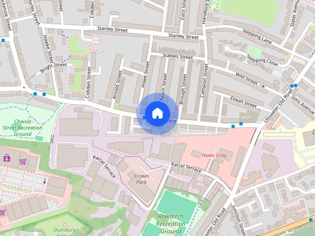 Slack Lane City Walk, DE22