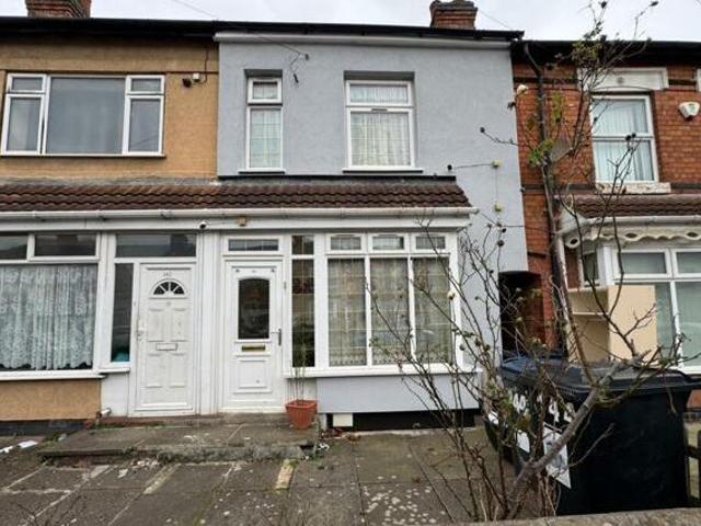 Sladefield Road, Birmingham, 3 Bedroom Terraced
