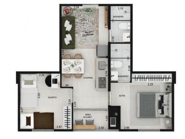 SMART LIVING CAMPOS ELÍSEOS 823 O Apartamento dos Sonhos