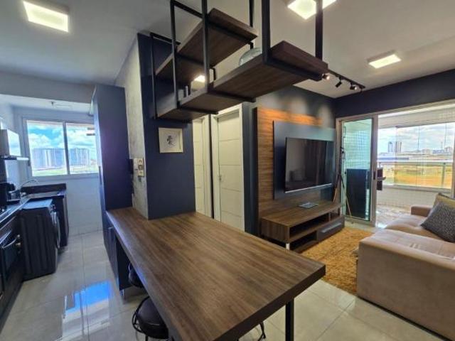 SMART RESIDENCE MOBILIADO COM 46m² SUPER REFORMADO COM VISTA LIVRE