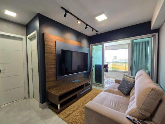 SMART RESIDENCE MOBILIADO COM 46m² SUPER REFORMADO COM VISTA LIVRE