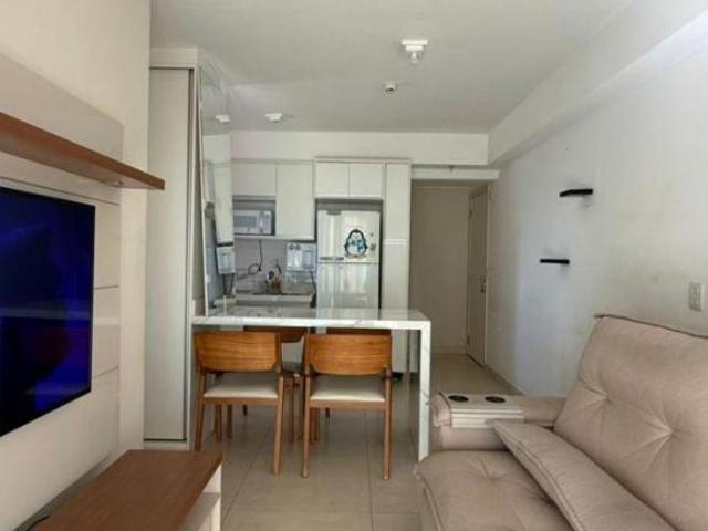 SMART RESIDENCE SERVICE | 43 m² | Semi mobiliado | Varanda | Vista livre | 1 vaga de garagem