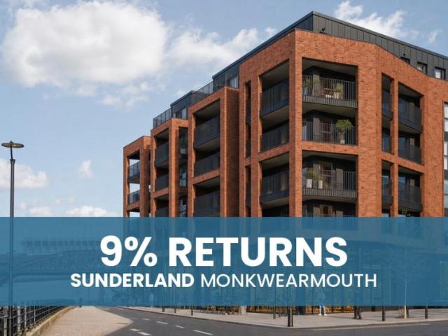 Smart Sunderland Flat – 8.5% Rental Yields | Lucrative Buy to Let Opportunity Investment only