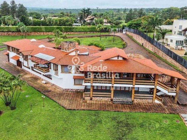 SMDB Conjunto 11 Casa à venda, com 6 Suítes, Lazer Completo e Amplo Terreno Lago Sul