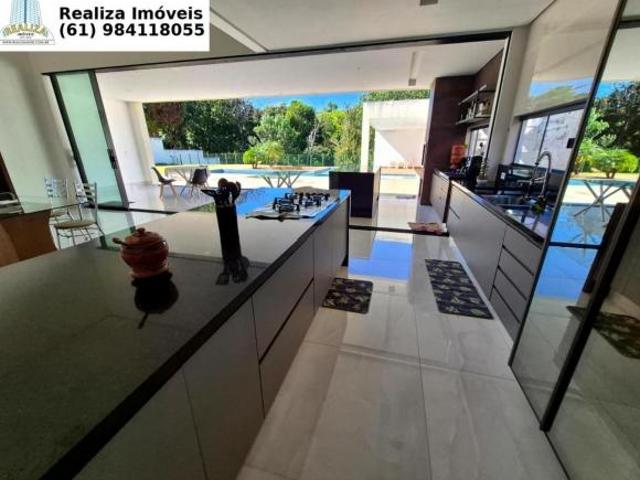 SMPW QUADRA 05 03 SUITES, COZINHA PLANEJADA COM ILHA, ÁREA GOURMET