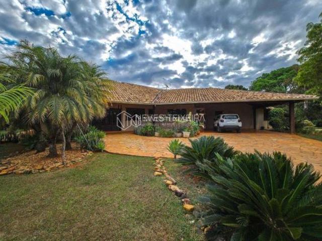 SMPW QUADRA 17 | PARQUE REYNA | CASA + CHALÉ | 1.000m² CONSTRUÍDOS | 4 SUÍTES | ÁREA VERDE