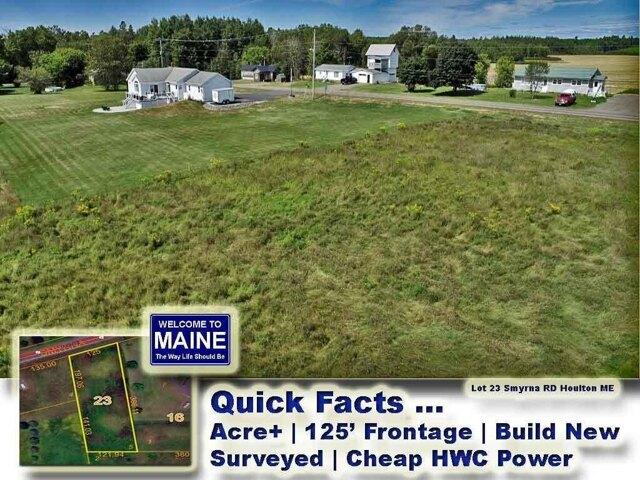 Smyrna St Lot,houlton, Plot For Sale