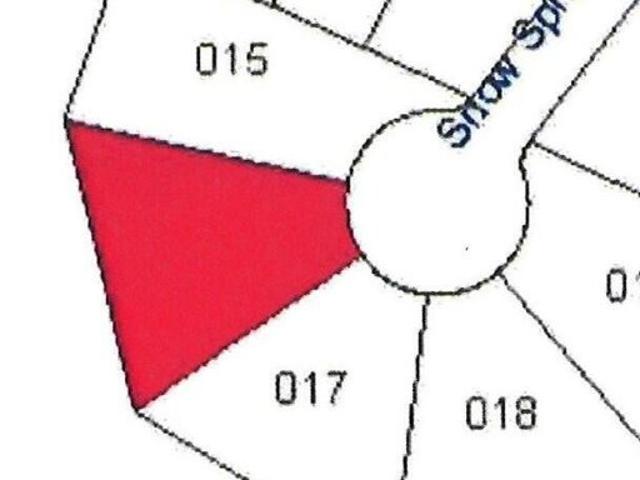 Snow Springs Cir, Drums, Plot For Sale