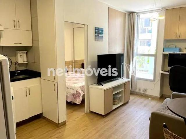 [SS] Invista ou More Bem: Apartamento de 1 Quarto Mobiliado Residencial Golden Place