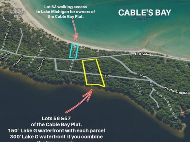 Spaulding Dr Lots 56 & 57, Beaver Island, MI 49782
