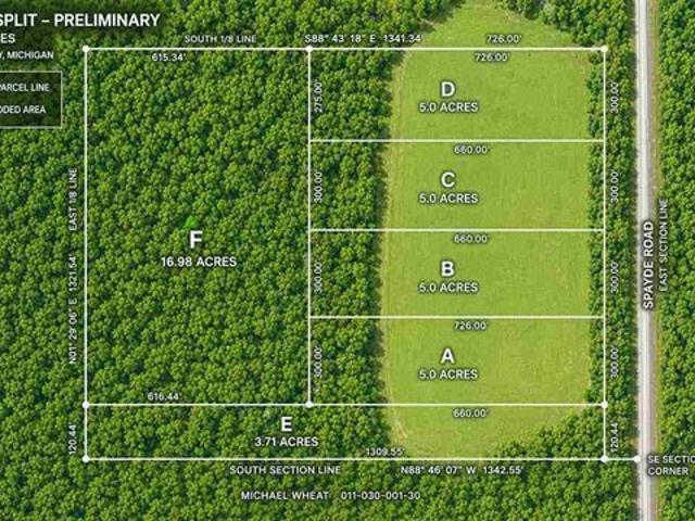 Spayde Rd Lot A D, Charlevoix, MI 49720